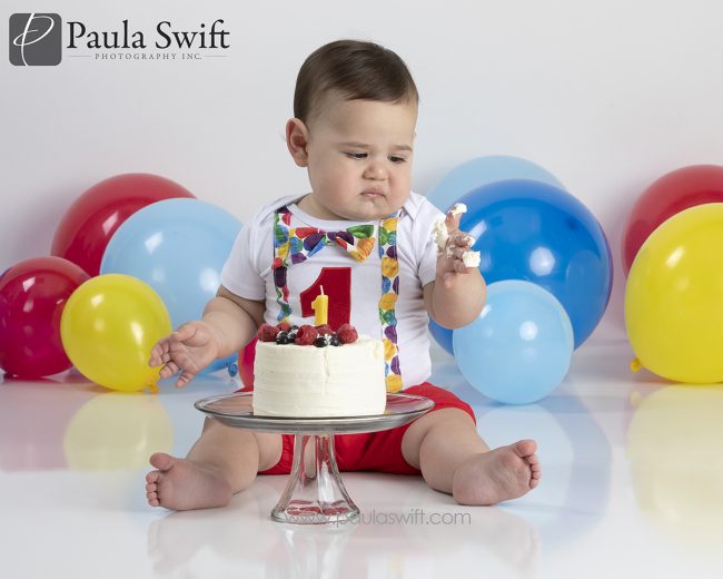 Cake Smash Mini Session | Sudbury Photo Studio