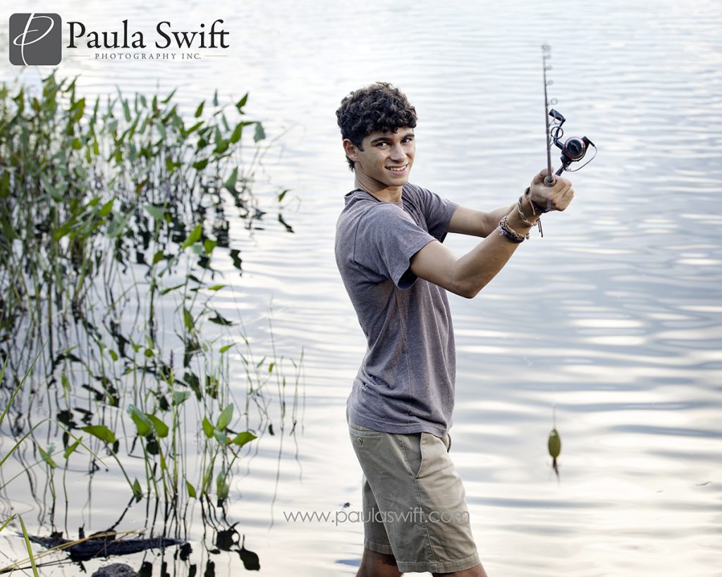 Unique Senior Portraits – Farm Pond Photos